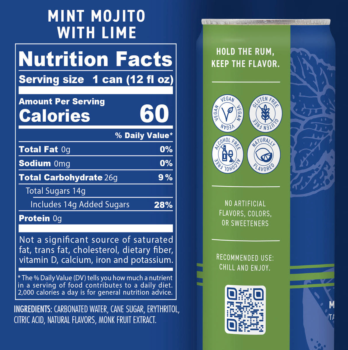 Mint Mojito With Lime Non Alcoholic Mocktail – Better Than Booze